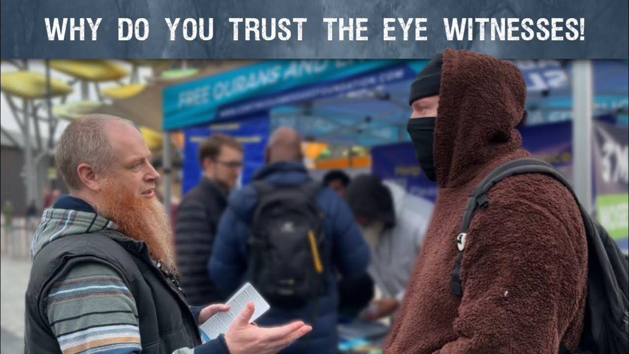 Why do you trust the eye witnesses! Yusuf and visitor at | Stratford ...