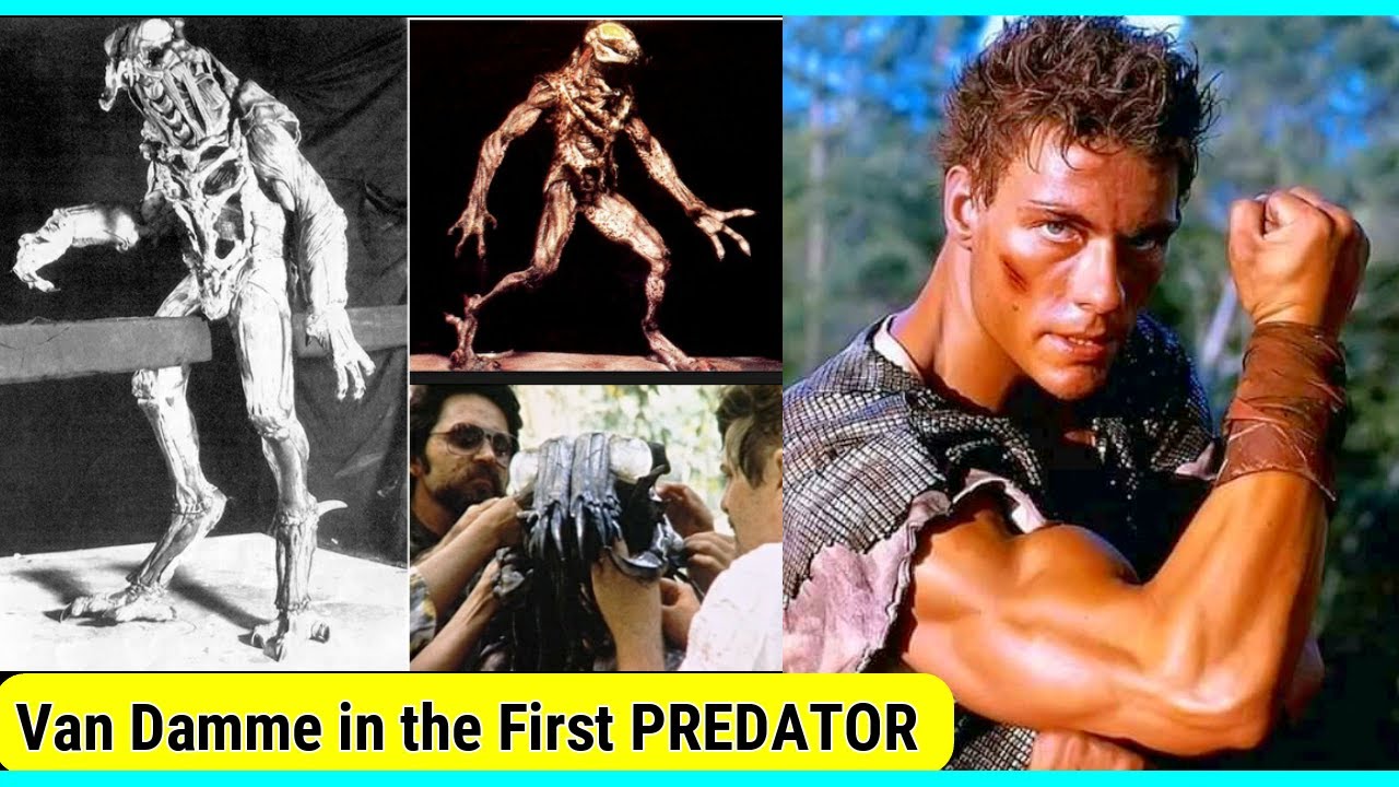 Van Damme in the First Predator Movie -Predator costume 1987 - YouTube