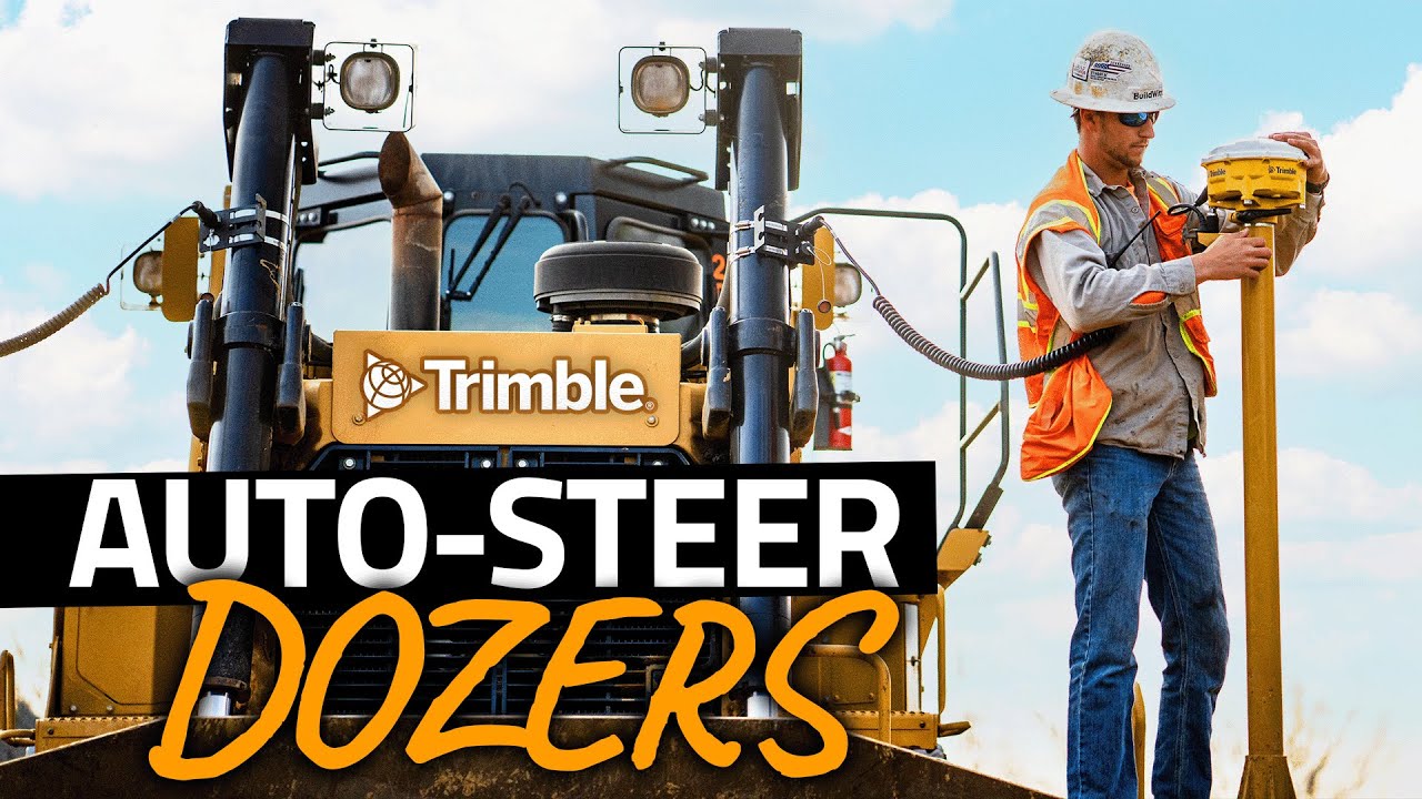 Operating Heavy Equipment With No Hands | Trimble Dimensions - YouTube