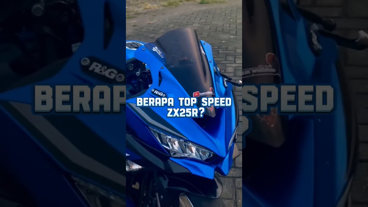 BERAPA TOP SPEED ZX25R SEBENARNYA ⁉️ #zx25r #zx25rr #kawasakizx25r # ...