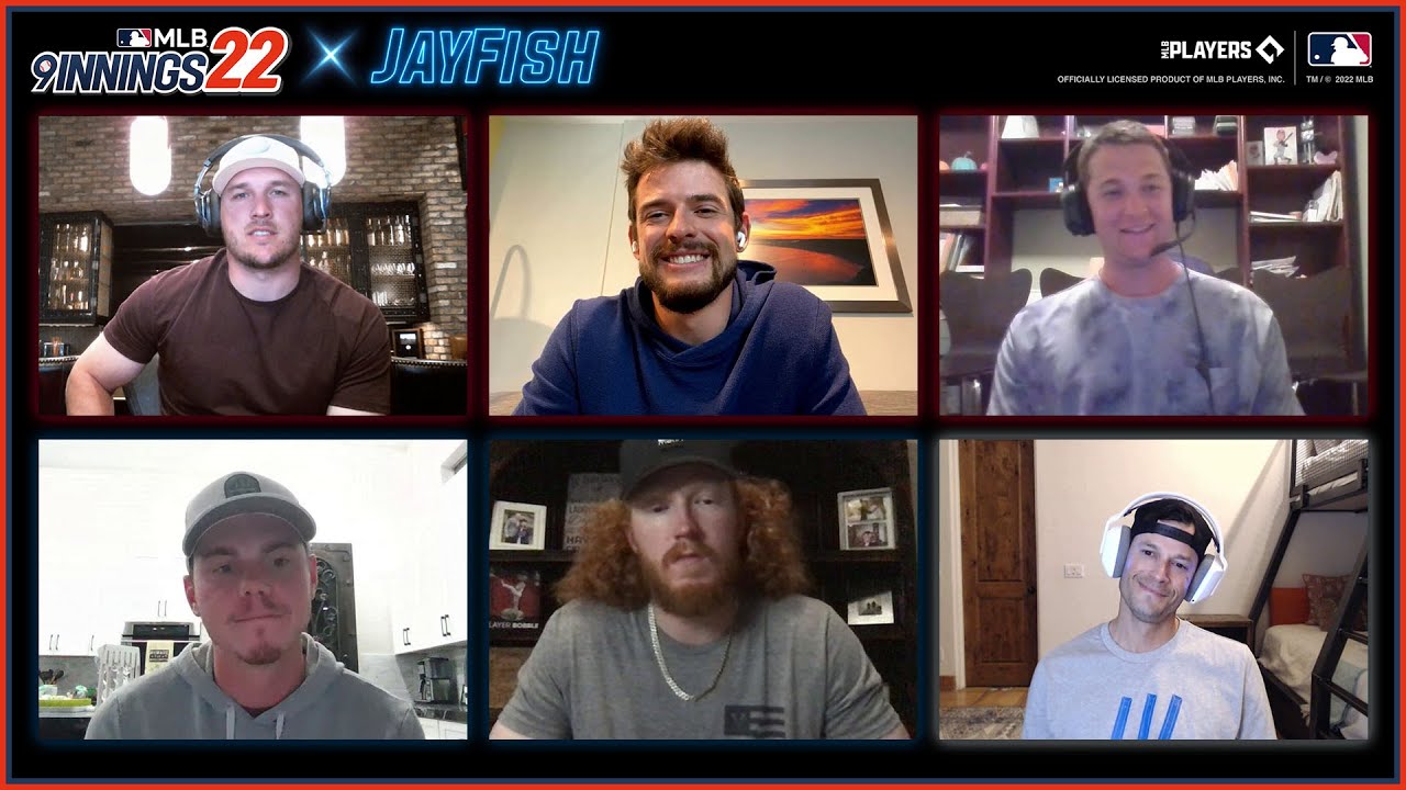 MLB 9 Innings | Q&A with 6 MLB Players - YouTube