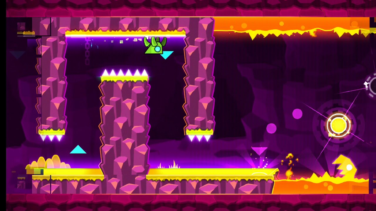 Geometry Dash - FingerDash. Beginner player!!! - YouTube