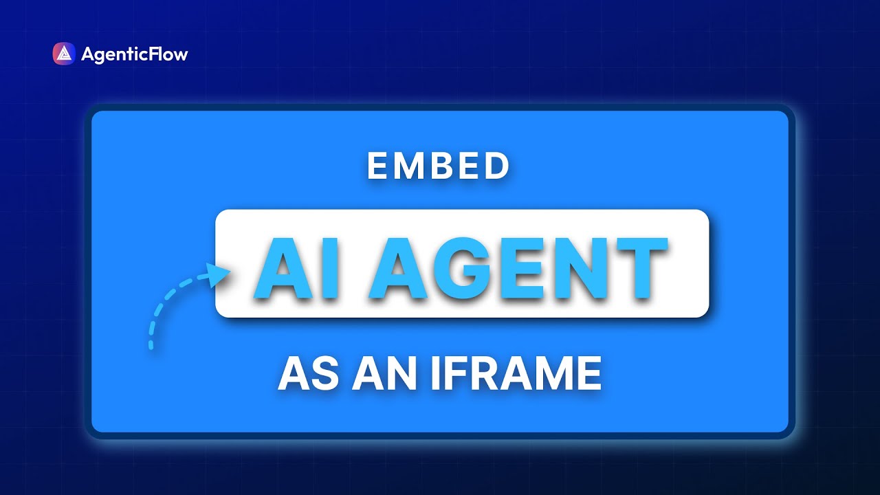 Embed AI Agent as an iframe - YouTube