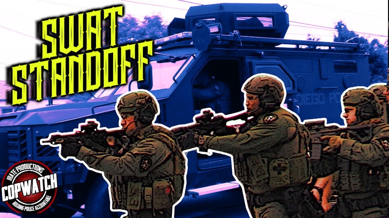 Copwatch | SWAT Standoff with Assault Suspect Held Up in House | SDPD ...