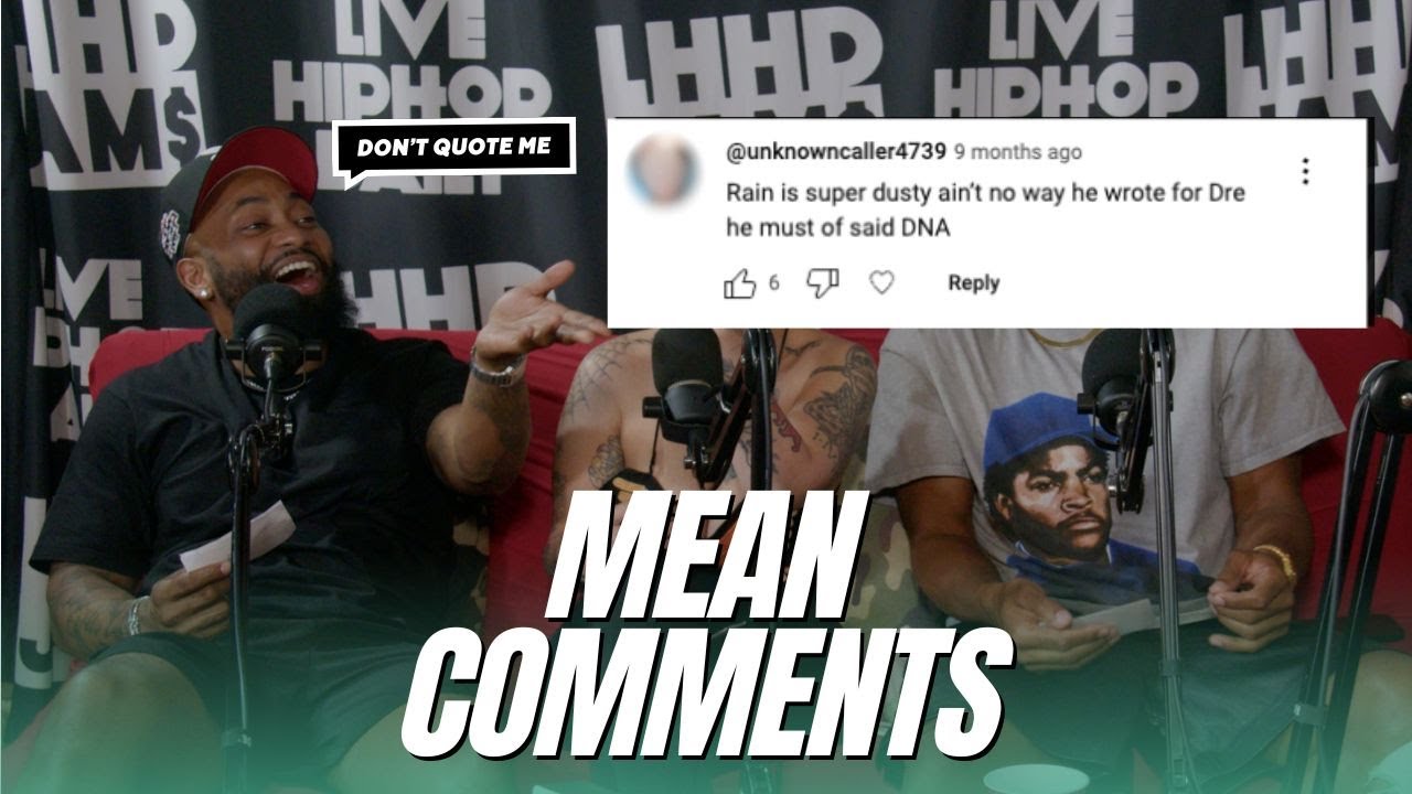 Reacting to Mean Comments - YouTube