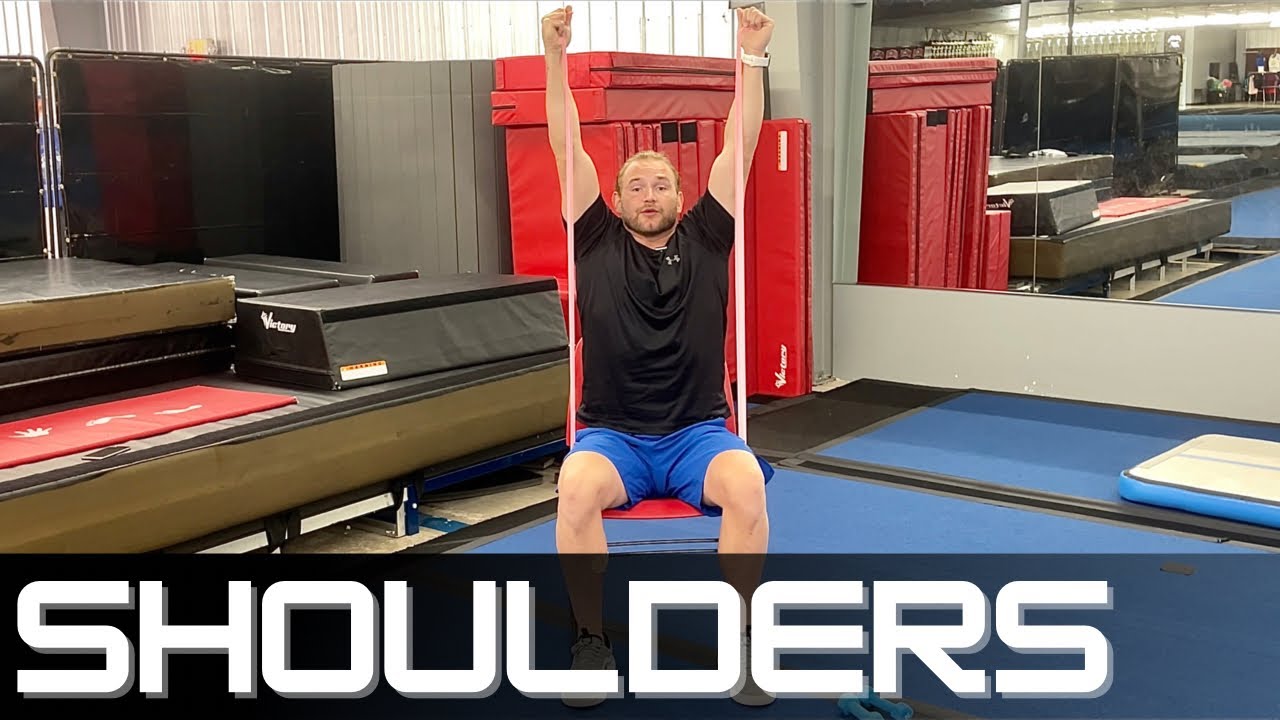 Adaptive Cheerleading Athlete Shoulder Exercises - YouTube