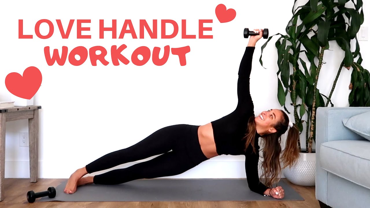 6 Minute Love Handle Workout | IN HOME ABS! - YouTube