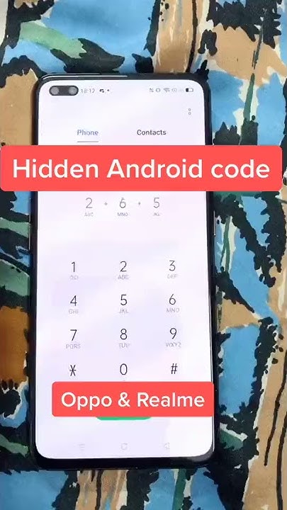 Realme And Oppo Secret Code📲📲 - Secret Codes | Realme | Oppo | Hidden Features | Secret Code ...