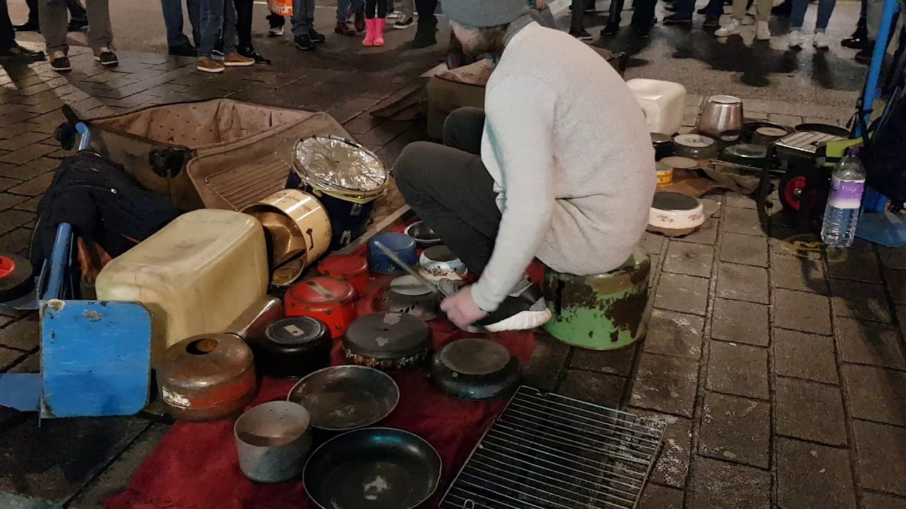 Very Impressive Drum Skills, Bucket Drummer, *CRAZY SKILLS* Street ...