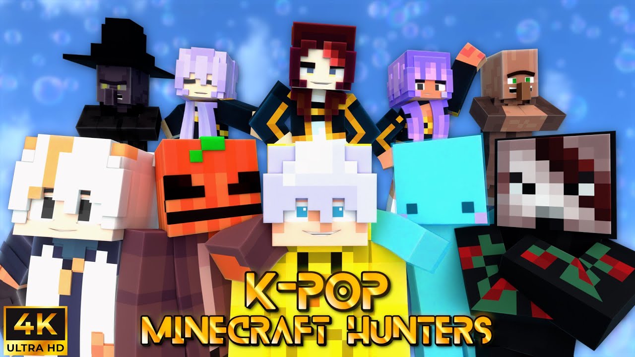 K-POP MINECRAFT HUNTERS 🎬 Animated Minecraft Movie | (K-Pop Demon Hunters) - videoblogs.com