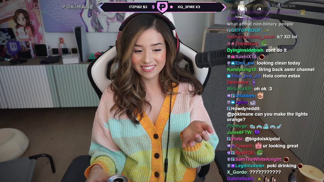 Pokimane - Hello! ^^ Poki reacts and then Valorant (full stream)