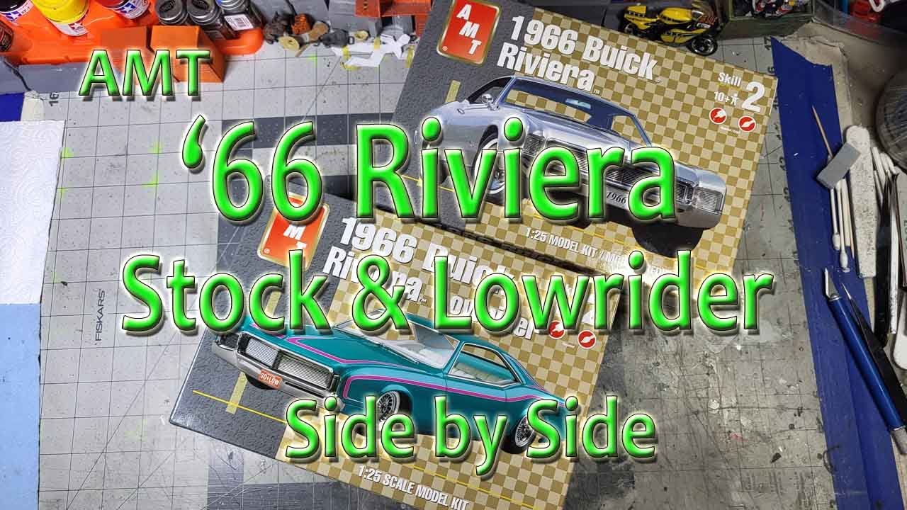 AMT '66 Riviera Side by Side comparisons - YouTube
