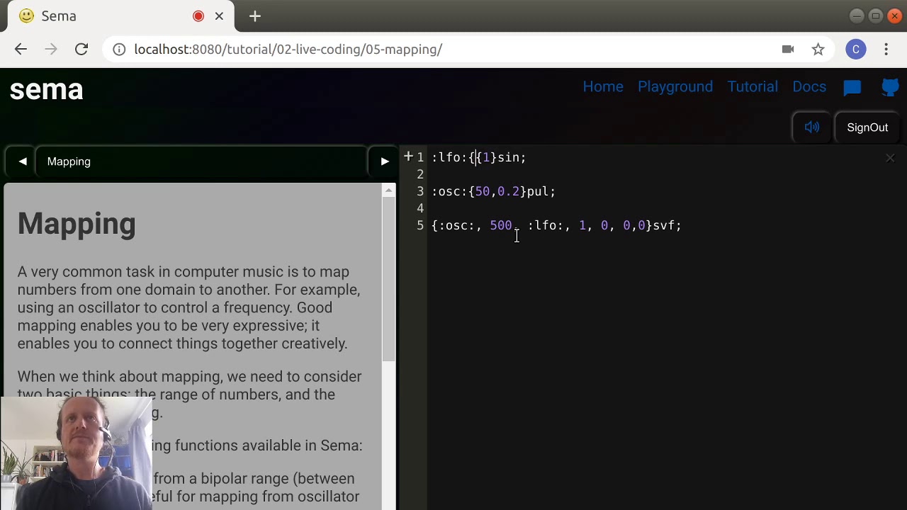 Sema tutorial: mapping in the default language - YouTube