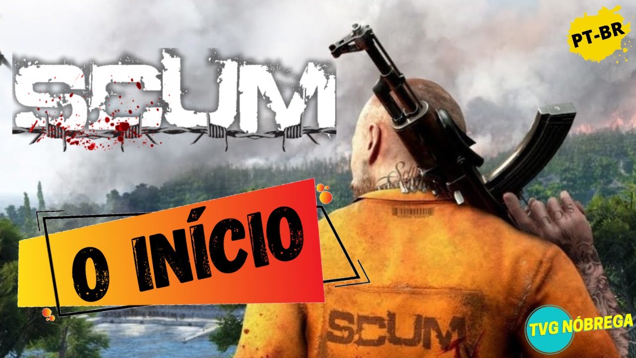 SCUM - O INÍCIO de GAMEPLAY, em Português PT-BR (PC) - YouTube