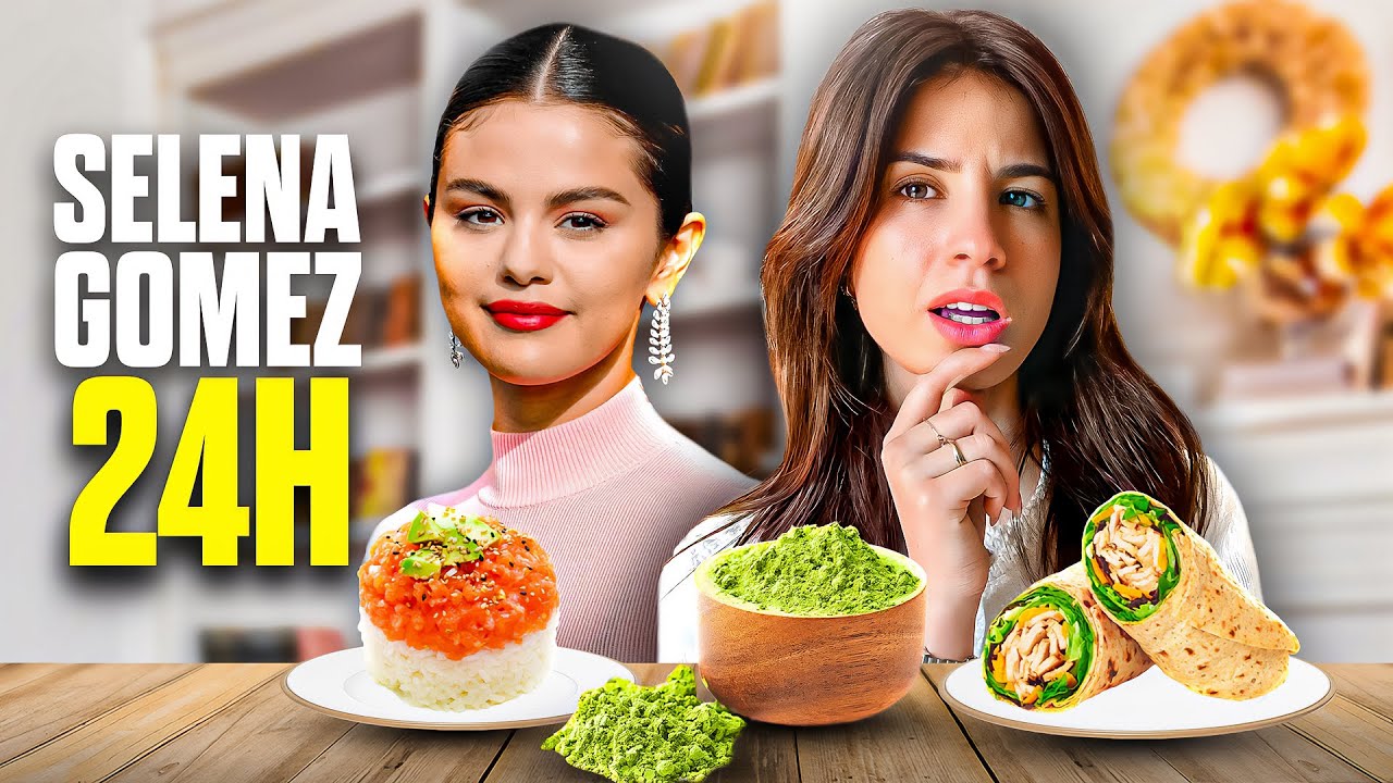 JE MANGE COMME SELENA GOMEZ PENDANT 24H - YouTube