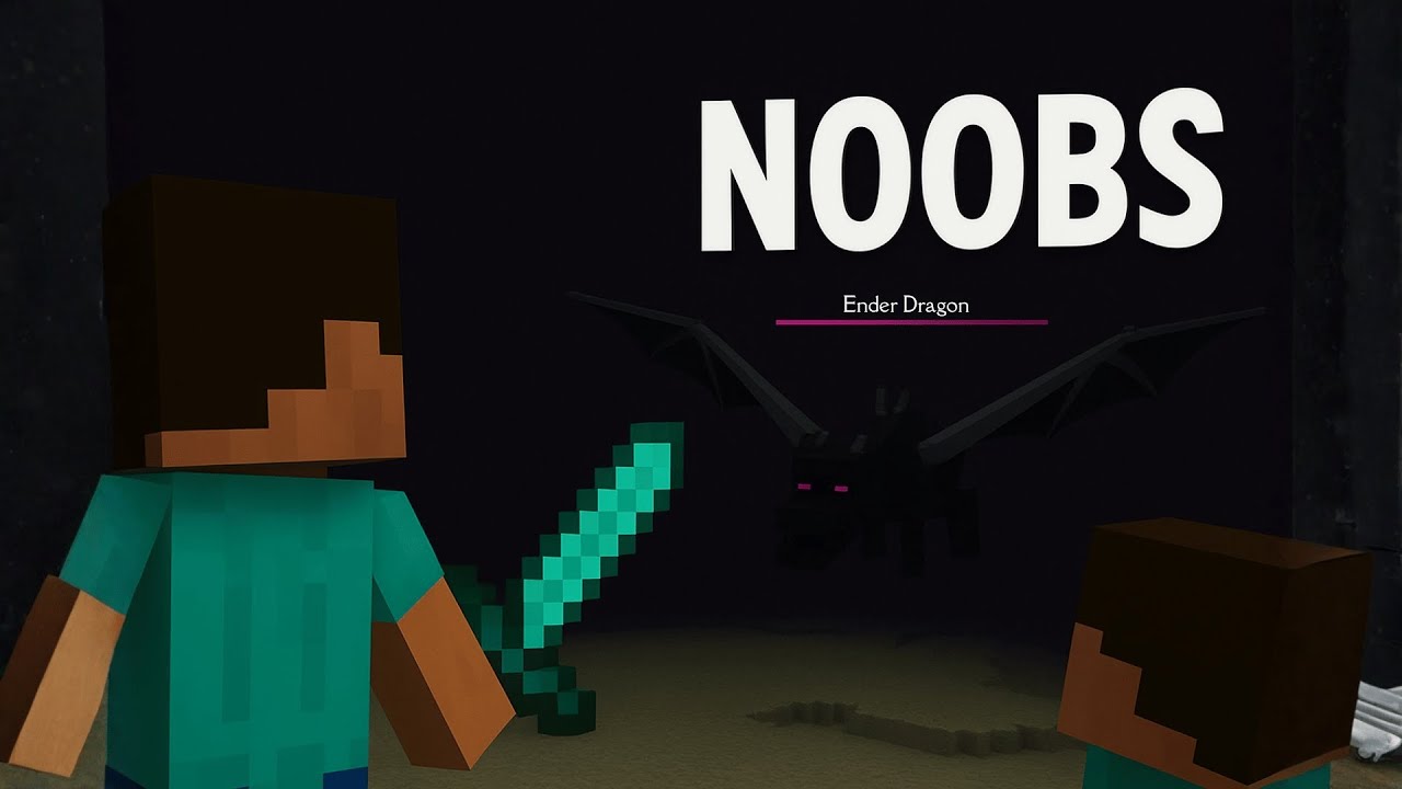 Beating Minecraft… But We’re Literally the Worst Players 😂 - YouTube