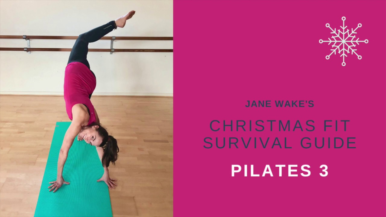 Pilates Workout #3 Christmas Fitness Challenge (2019) - YouTube