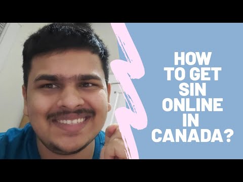 How to Apply SIN Online For International Students? - YouTube