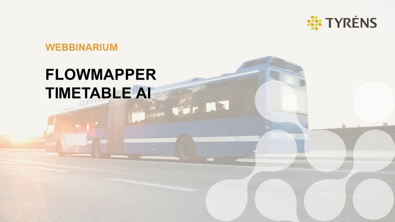 Flowmapper Timetable AI 18 oktober 2022. - YouTube