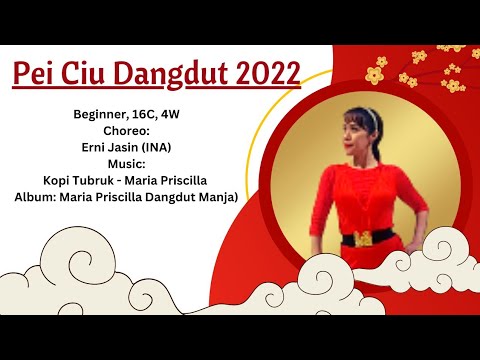 Pei Ciu Dangdut 2022 Line Dance, choreo: Erni Jasin (INA) - YouTube