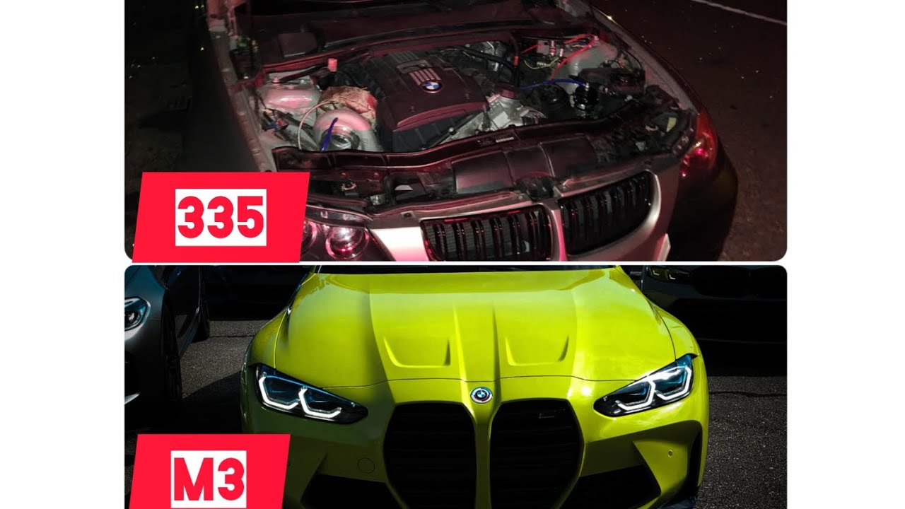 G80 M3 vs Single turbo 335i - YouTube