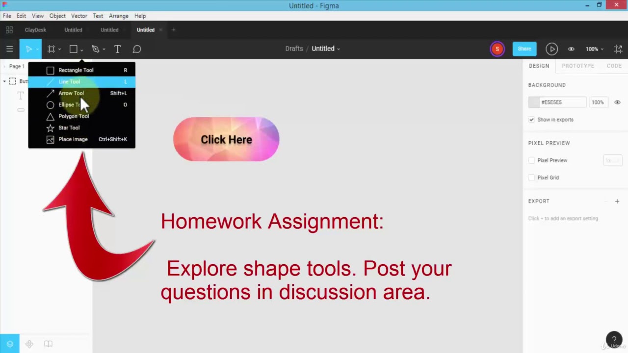04 Draw Vector Shapes & Pen Tool - YouTube
