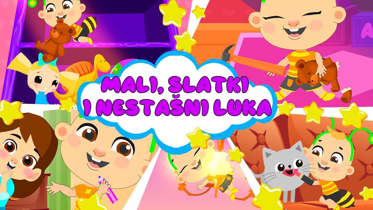 Mali, slatki i nestasni Luka | decije pesmice | pesme za decu | djecije ...