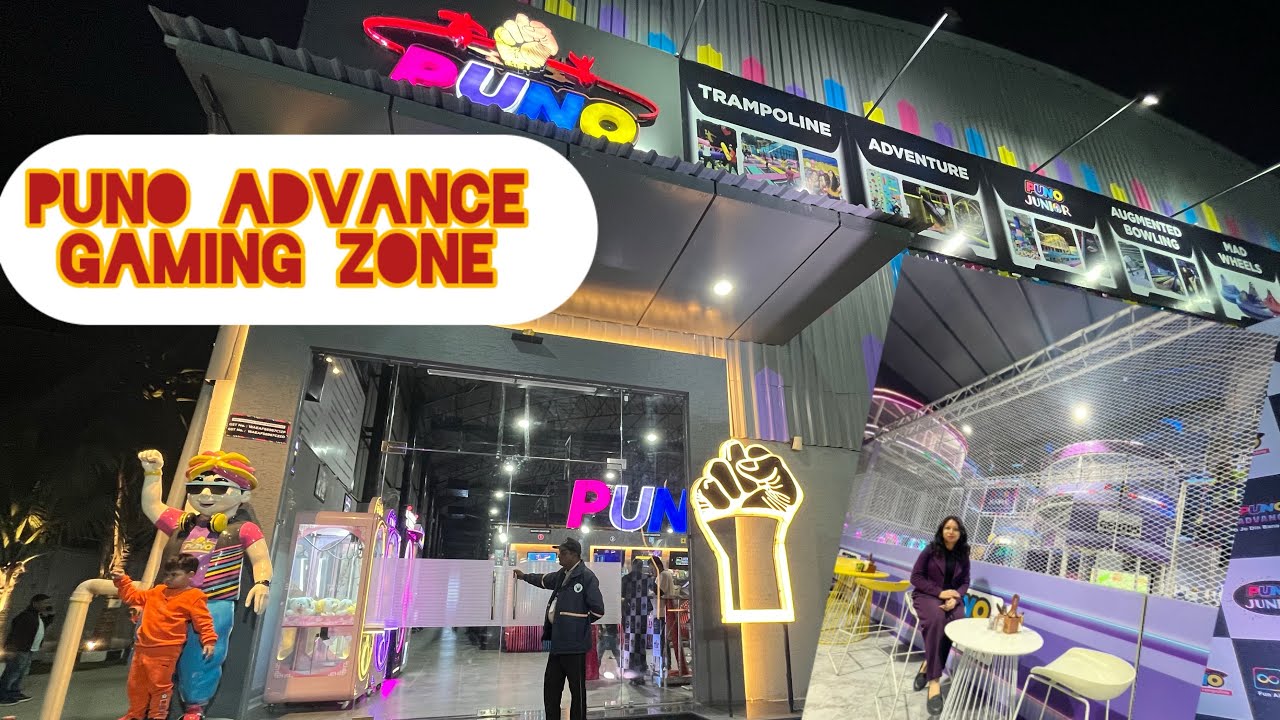 PUNO ADVANCE Gaming Zone || Guwahati 💕💕|| Trampoline Park || VR games || Game Park in Guwahati ️ ...
