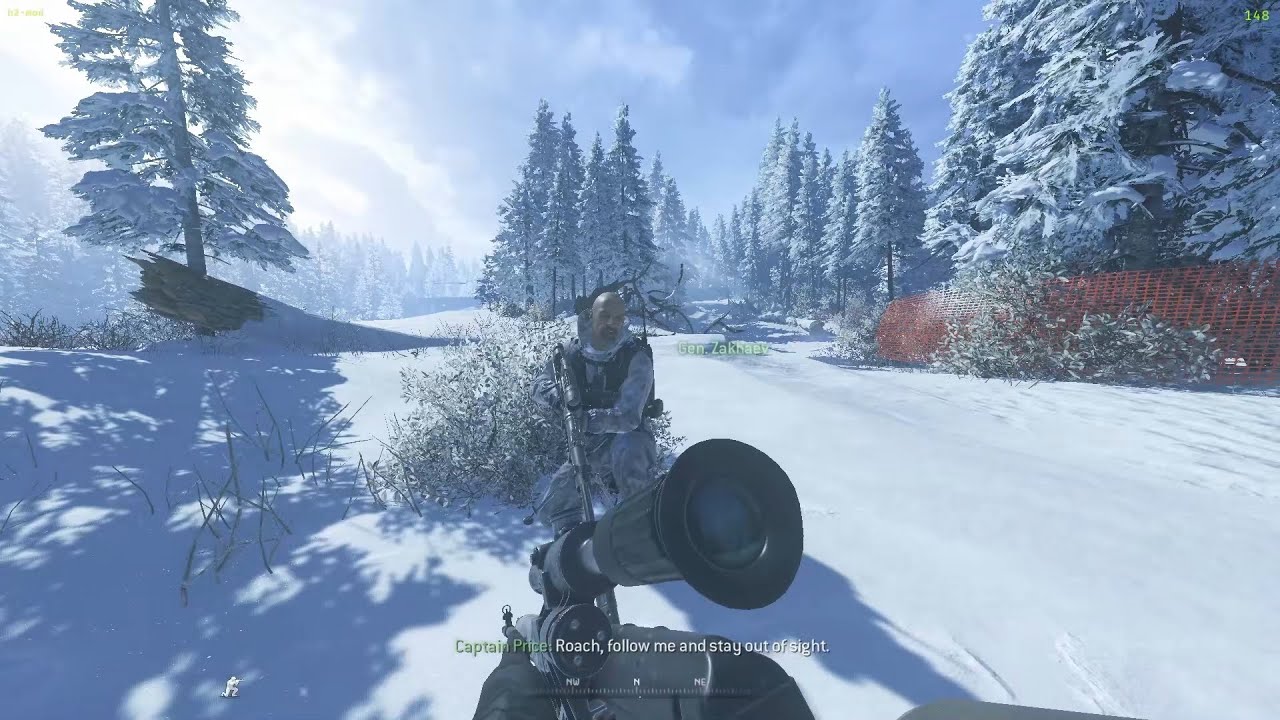 Call of Duty Modern Warfare Campaign Remastered: H2 Reversed Mod - YouTube