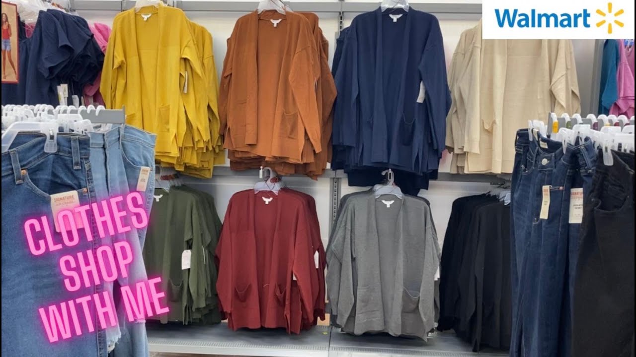WALMART WOMEN’S CLOTHES SHOP WITH ME 👗 WALMART FALL CLOTHING 👚 WALMART ...