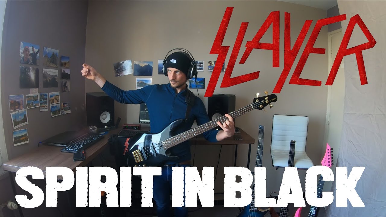 Slayer - Spirit In Black - Bass cover - YouTube