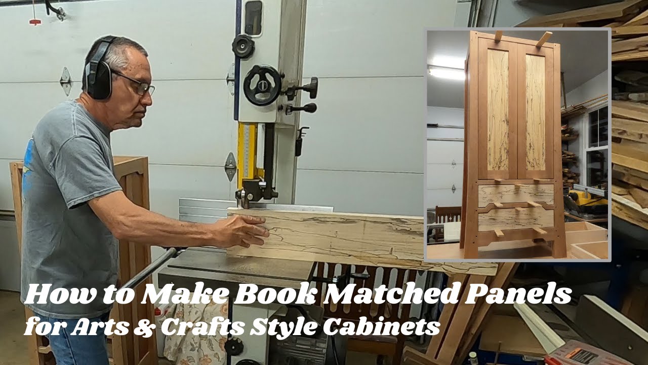 Making Book Matched Panels - YouTube