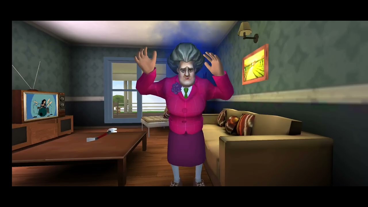 PLAYING SCARY TEACHER 3D!!! - YouTube