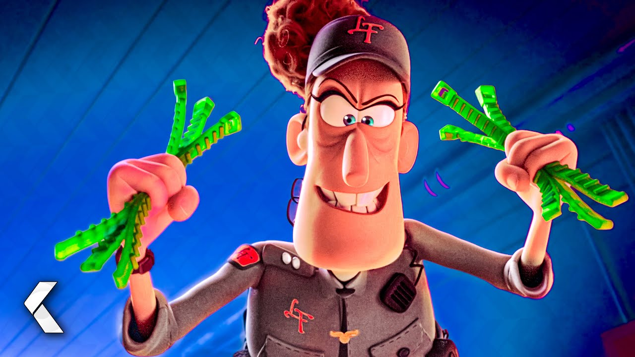 Security Guard CLASHES During High-Stakes Heist - The Garfield Movie ...