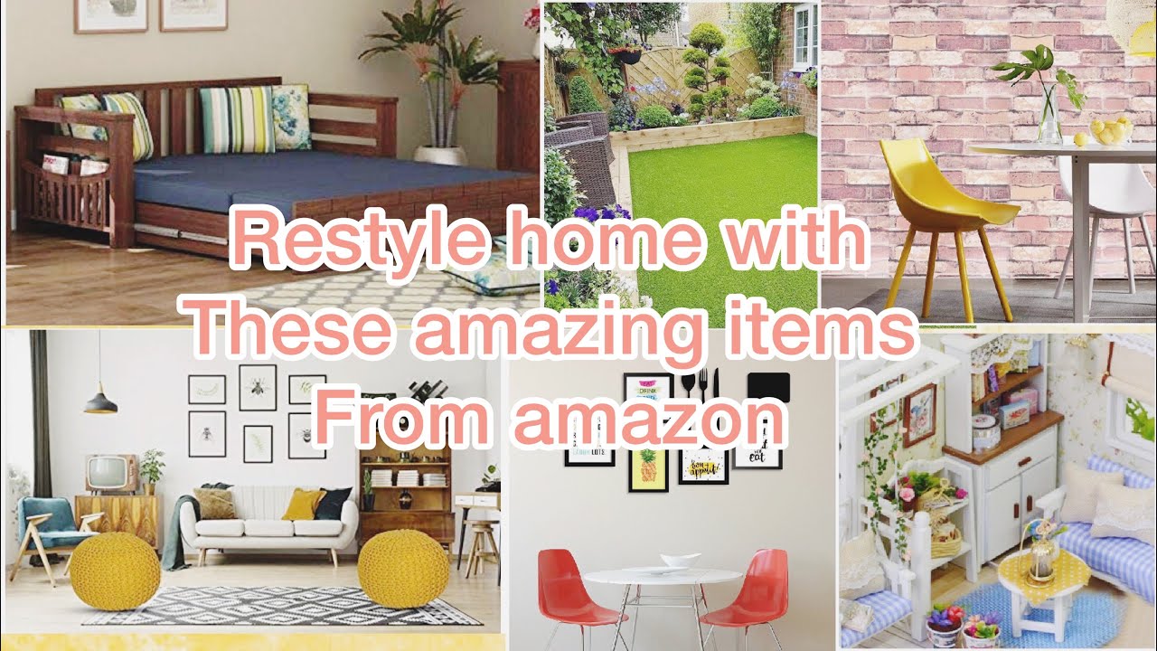Restyle Home with these Amazing low budget items from Amazon - YouTube