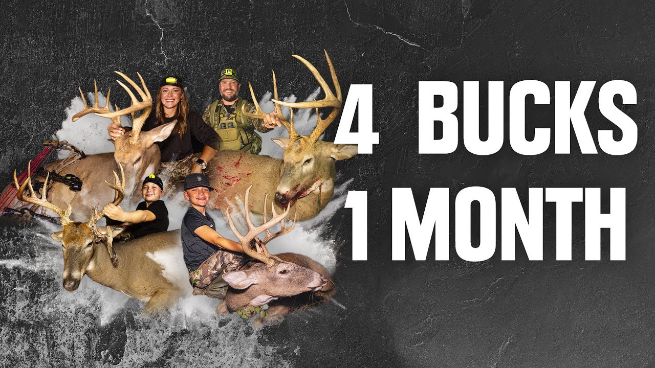 4 Bucks in less than 1 Month! Season Update of our best start ever ...
