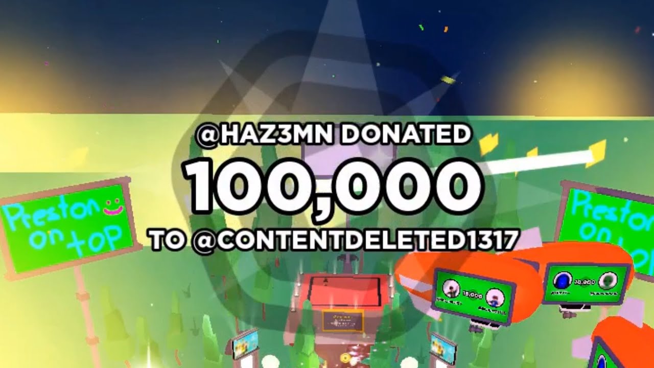 hazem drops a 100k nuke to contentdeleted1317 - YouTube
