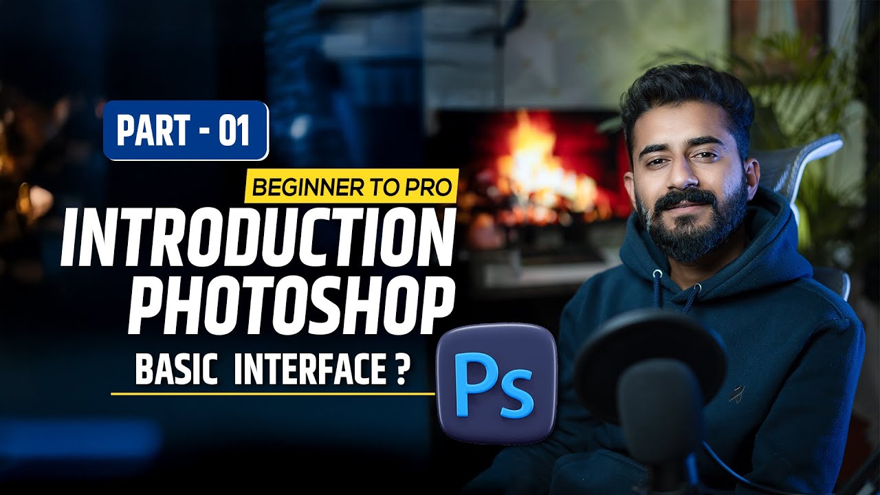 Photoshop Basics Tutorial in Hindi | Learn Photoshop Interface Step-by ...
