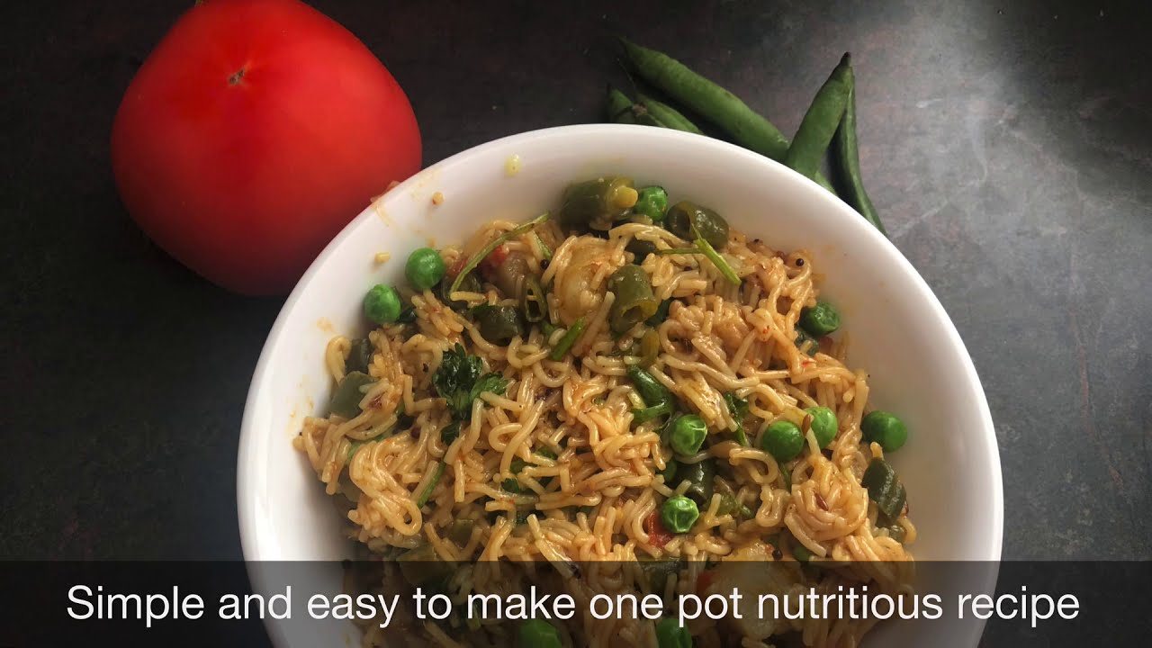 VERMICELLI BATH IN INSTANT POT/SEMIYA UPMA/ VERMICELLI UPMA - YouTube