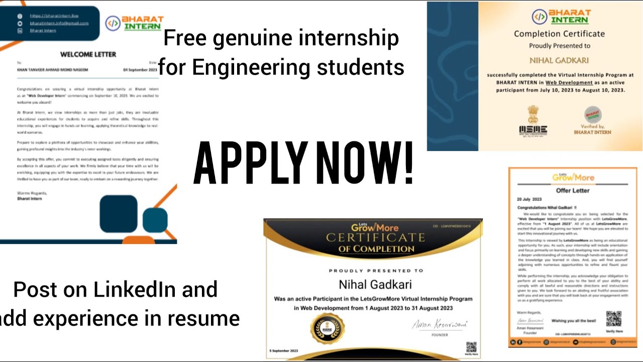 2 Incredible Internship Programs for Engineering Students - Absolutely ...