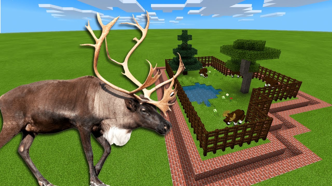 MCPE: How To Make a Moose Farm - YouTube
