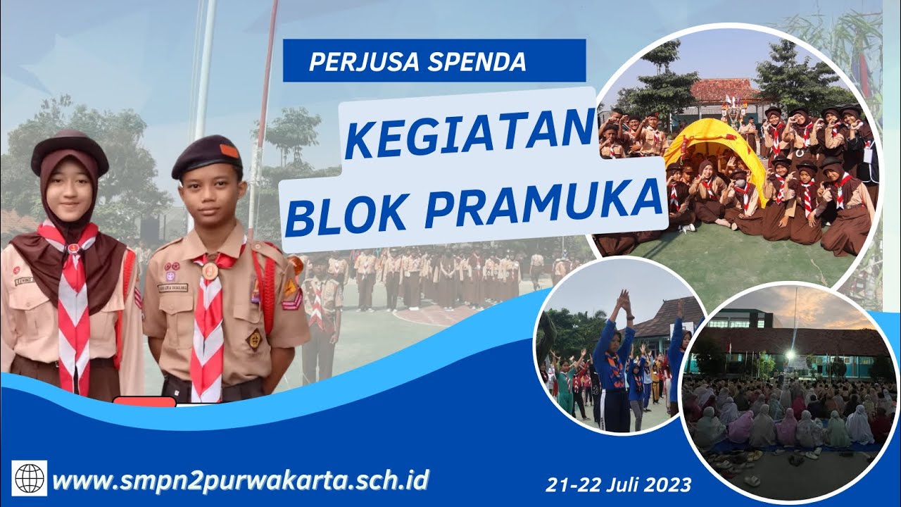 PERJUSA SPENDA | Blok Pramuka | 2023/2024 - YouTube