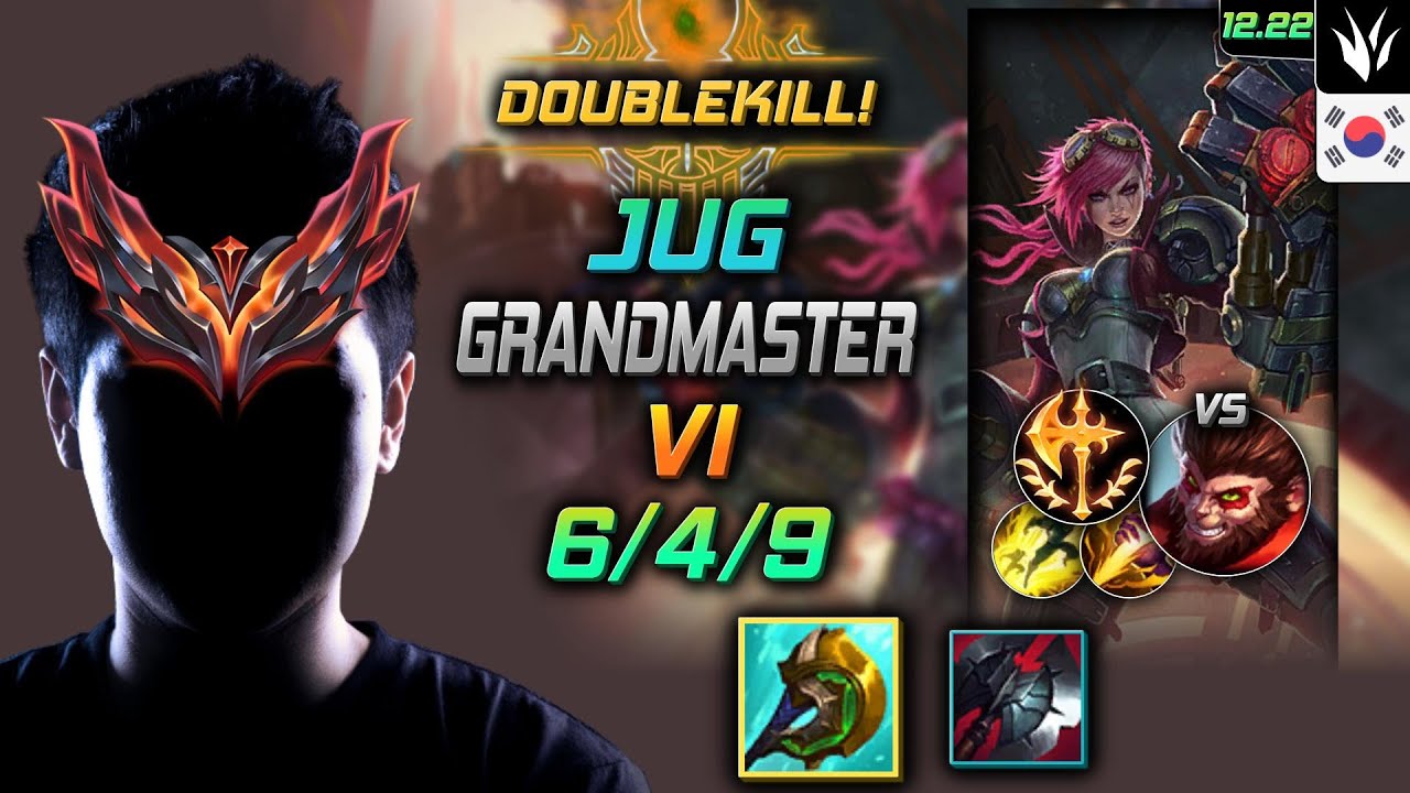 GrandMaster Jungle Vi Build Divine Sunderer Conqueror - Vi Jungle vs ...
