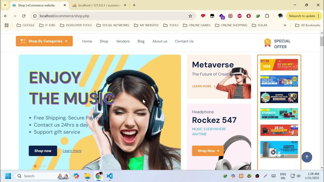 Making eCommerce website - OOP PHP PDO - Part 9 - YouTube