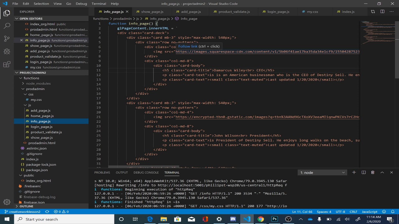 Webserver Assignment2 Part2 Video2 Youtube 7230