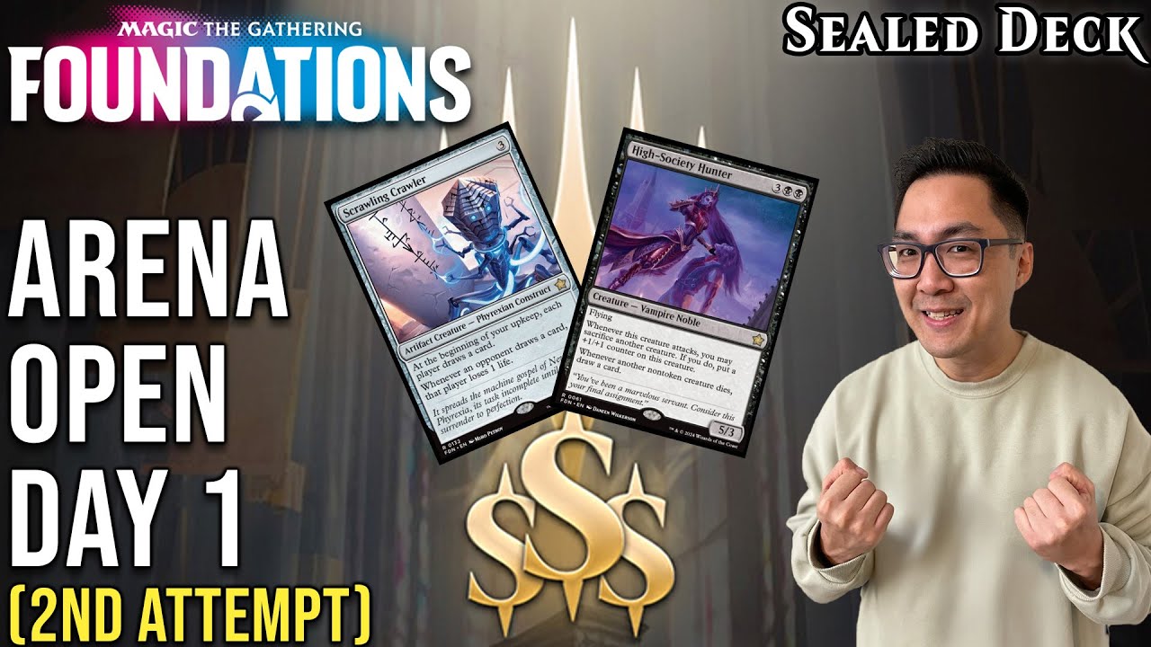 The Road To A $2000 Cash Prize Starts Here | Arena Open Day 1 (Attempt 2) | Foundations Sealed ...