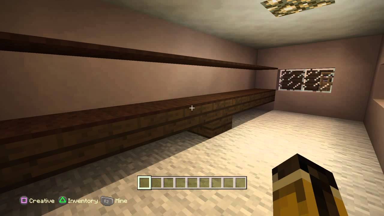 build your own house design with minecraft at playstation 4 - YouTube