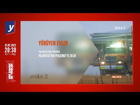 DMAX - Yürüyen Evler (Yeni Program Tanıtımı) (3 Şubat 2025 Pazartesi'den itibaren)