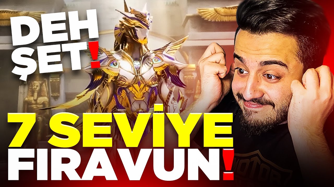 FİRAVUN SETİ GÜNCELLENDİ! SARI MUMYA GERİ GELİYOR! YENİ X-SUİT! PUBG ...