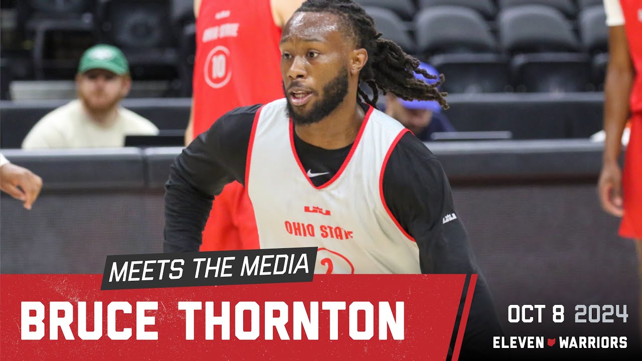 Bruce Thornton eager to lead teammates into 2024-25 season - YouTube